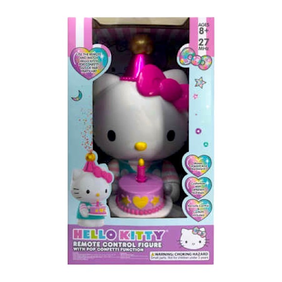 Hello Kitty | Toys | Hello Kitty Remote Control Figure With Pop Confetti Function | Poshmark